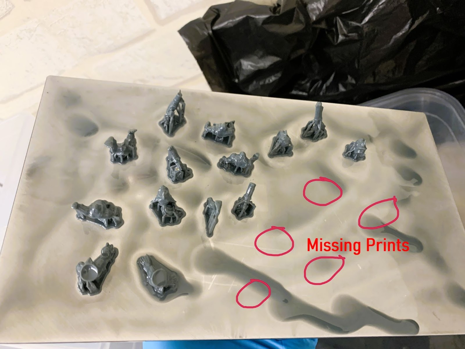 Half of the prints stuck to the Build Plate – Lychee Documentation