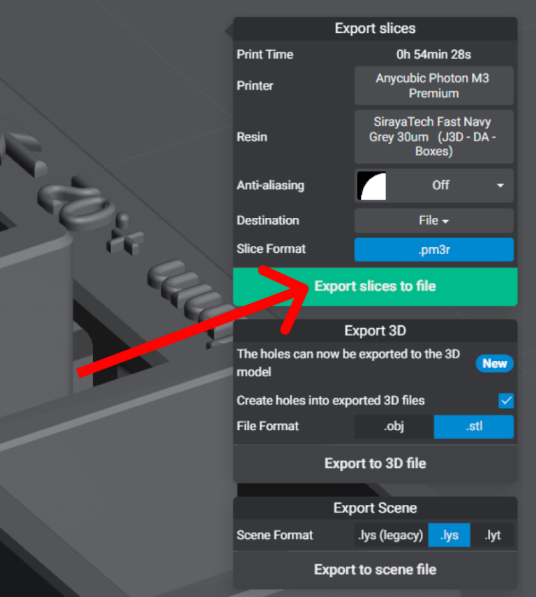 Slice and Export Test Files – Lychee Documentation