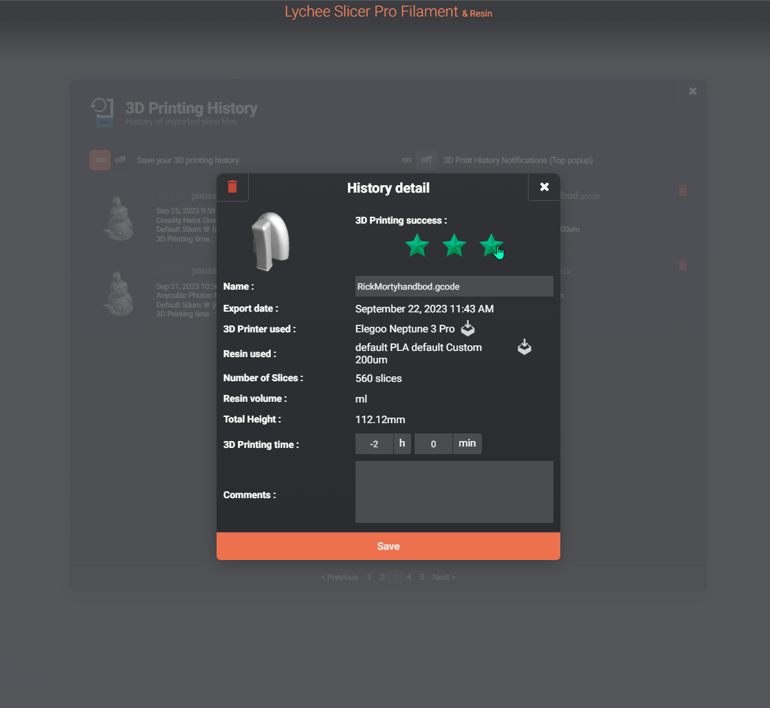 History – Lychee Documentation