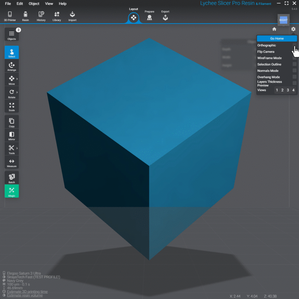 View Options – Lychee Documentation