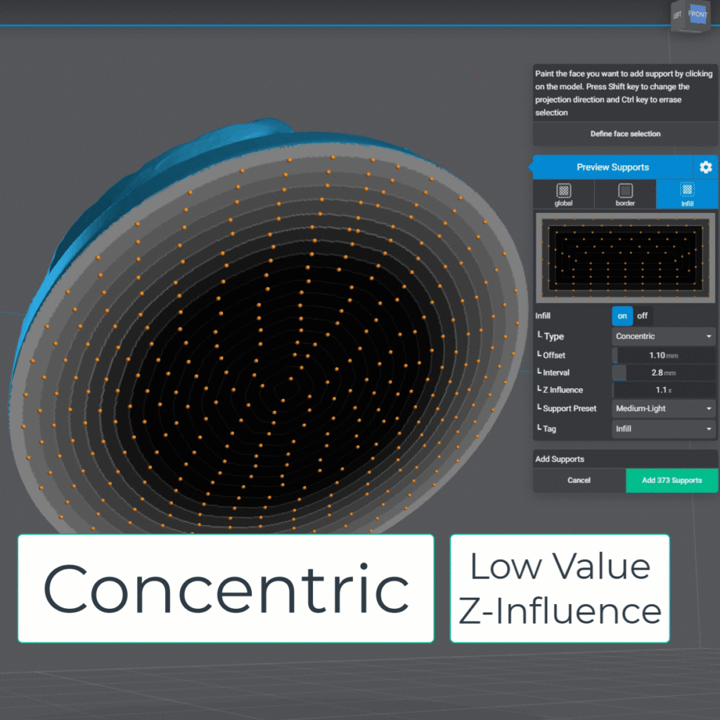Projection Supports – Lychee Documentation