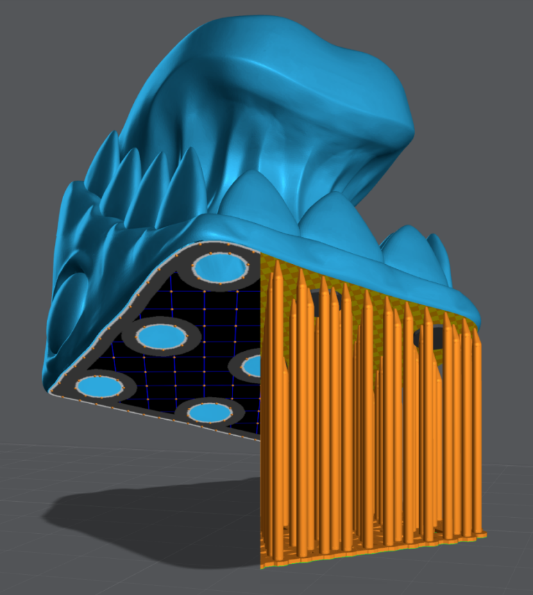 Projection Supports – Lychee Documentation