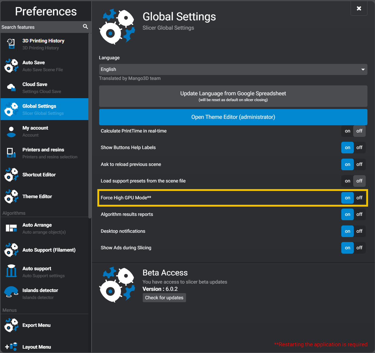 Force High GPU Mode [Performance] – Lychee Documentation